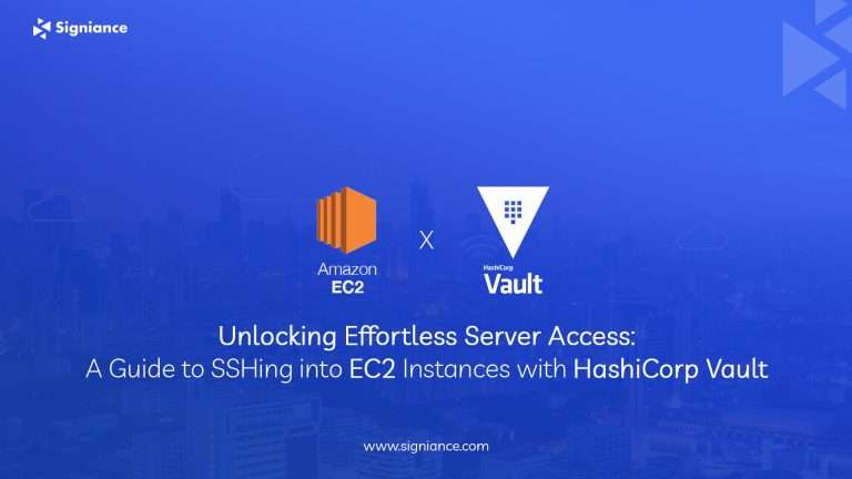 Effortless Server Access SSH into EC2 Instances Using HashiCorp Vault
