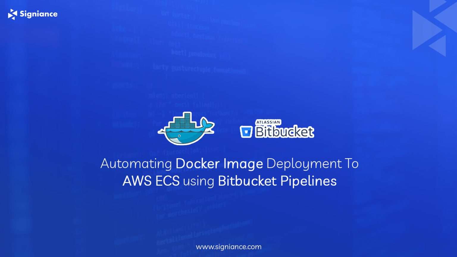 Automating Docker Image Deployment to AWS ECS Using Bitbucket Pipelines Automating Docker Image Deployment to AWS ECS Using Bitbucket Pipelines