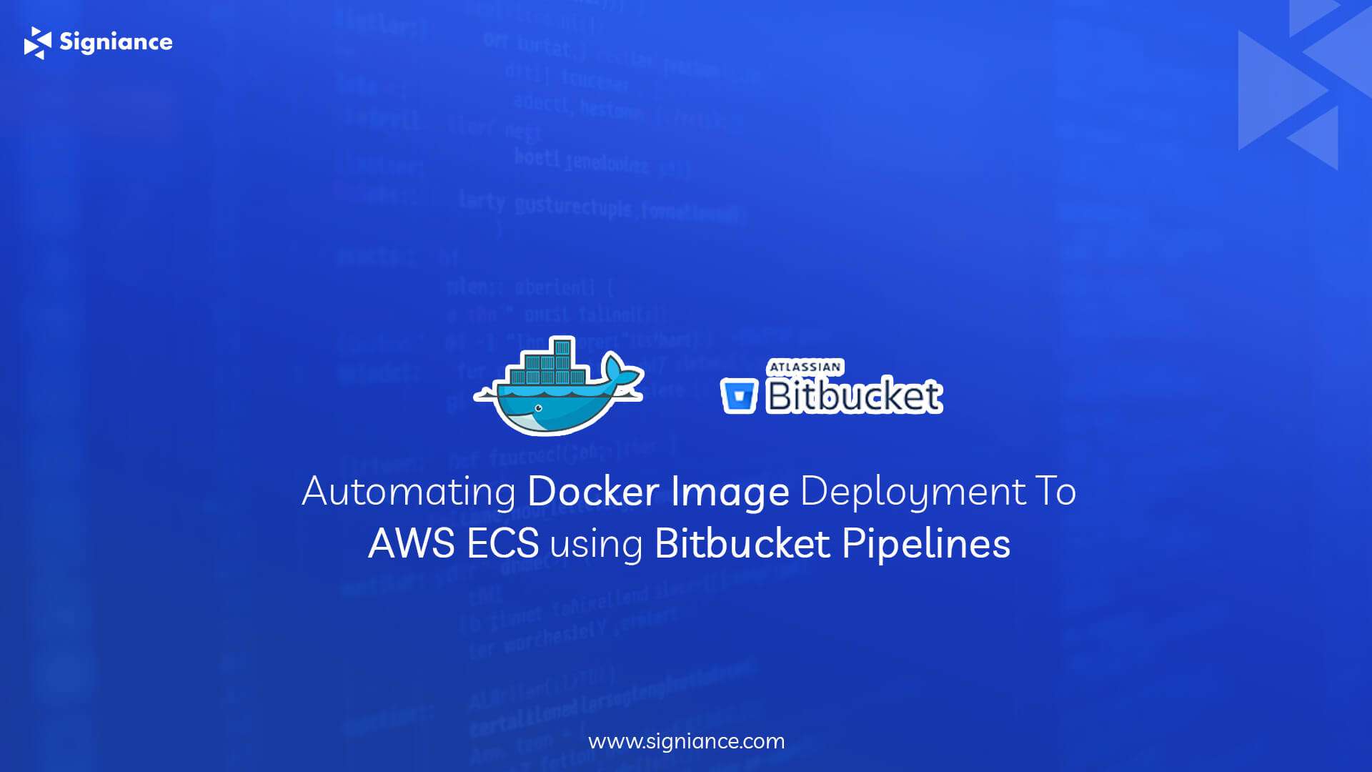 Automating Docker Image Deployment to AWS ECS Using Bitbucket Pipelines Automating Docker Image Deployment to AWS ECS Using Bitbucket Pipelines